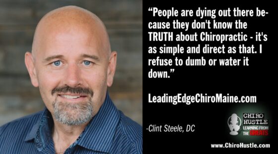 Take Chiropractic from PAIN to BRAIN Based with Dr Clint Steele DC ...
